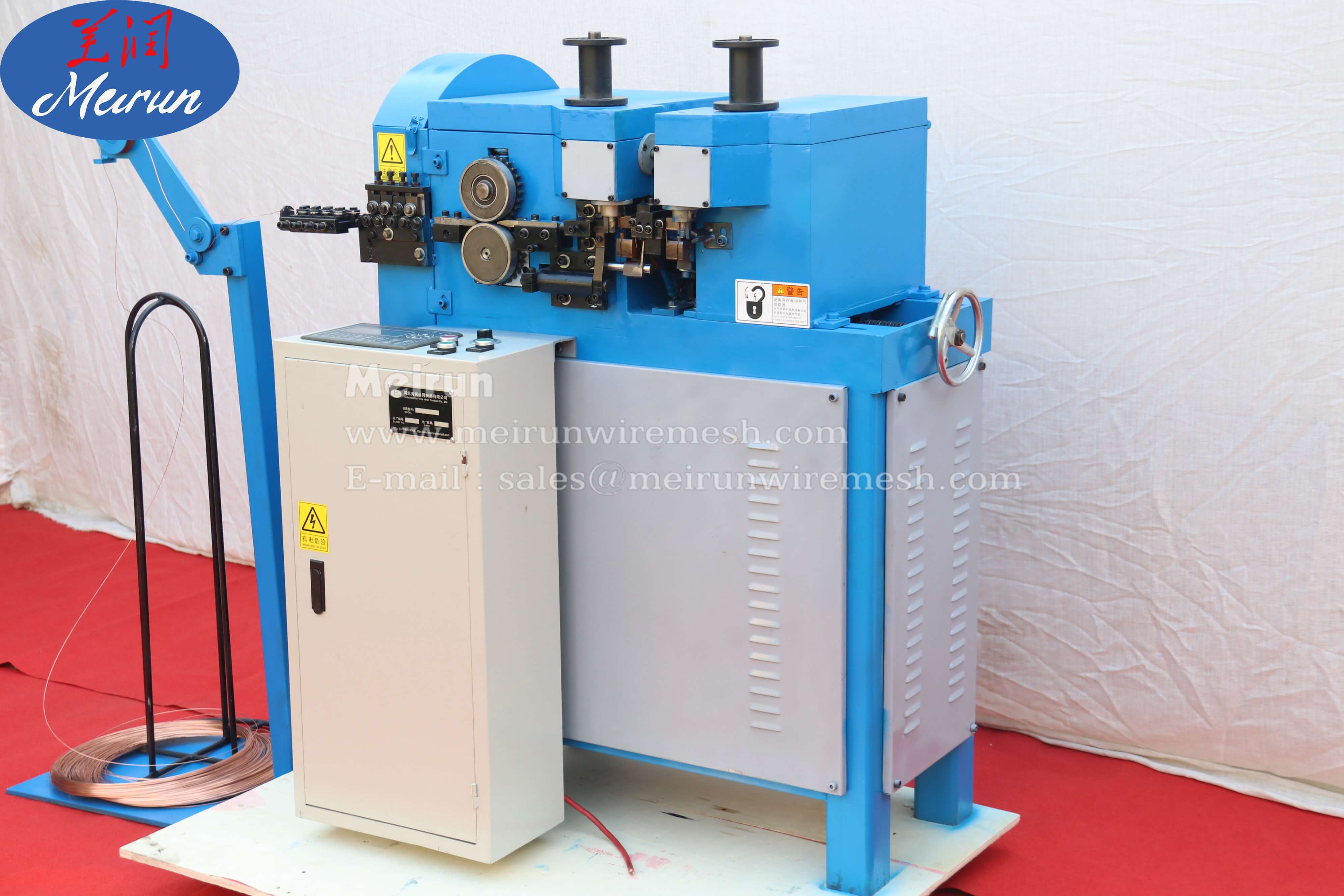 Welded double wire forming machine - Buy construction bar ties rebar ...